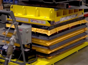 Air Platform with Roll Cradle & Lift | Airfloat